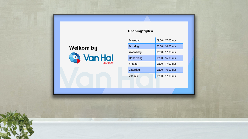 Beeldschermen - Van Hal Solutions
