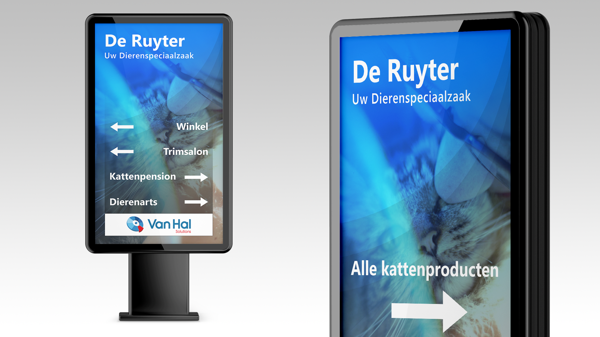 Over Digital Signage - Van Hal Solutions